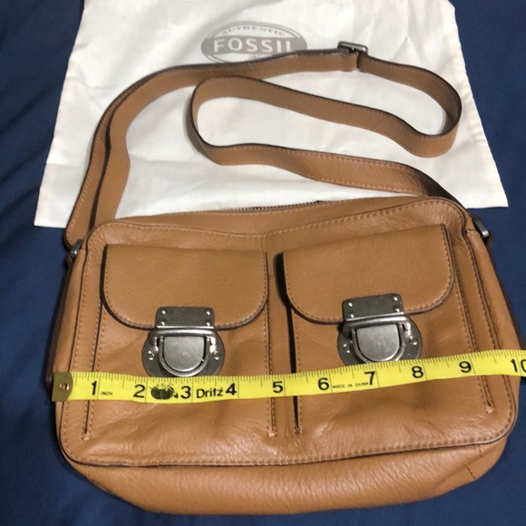 Fossil | Bags | Fossil Riley Leather Shouldercrossbody | Poshmark